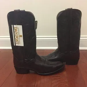 Dan Post | Shoes | Dan Post Cherry Mignon Leather Black Boots Dp212r ...